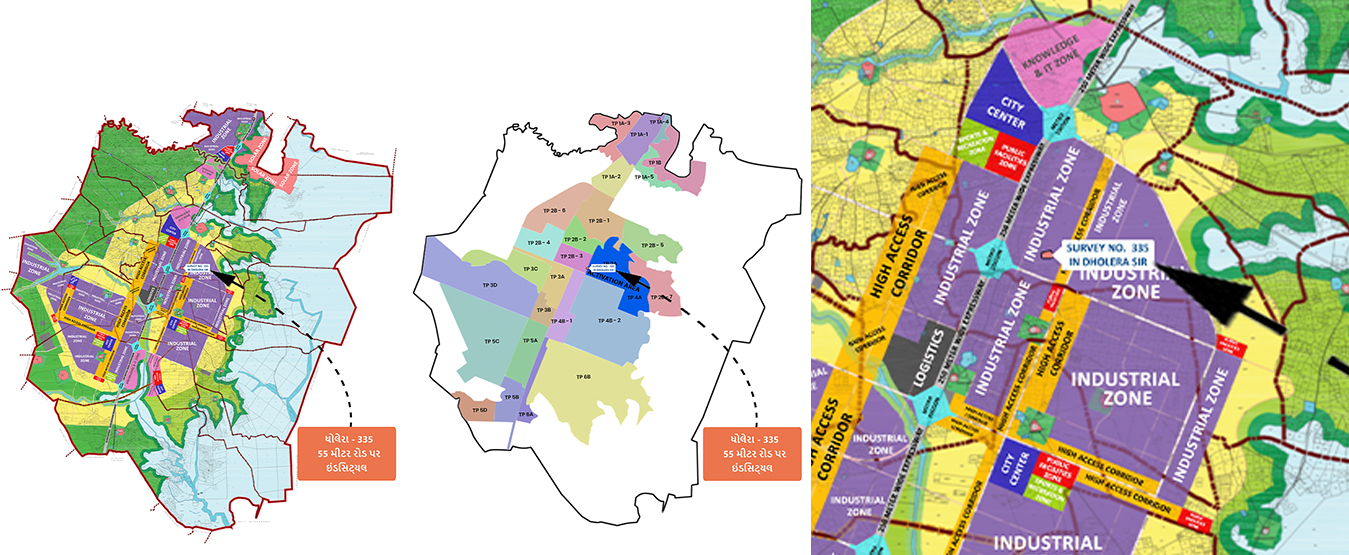 NA Land At Activation Area On 55/75/250 mt Expressway In Dholera SIR