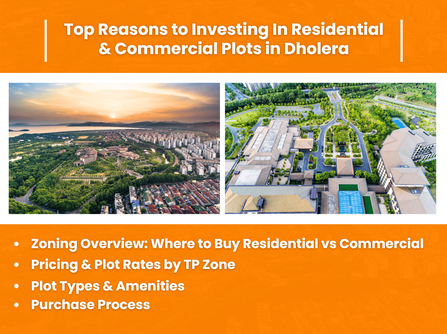 Investing in Residential & Commercial Plots in Dholera - Guide